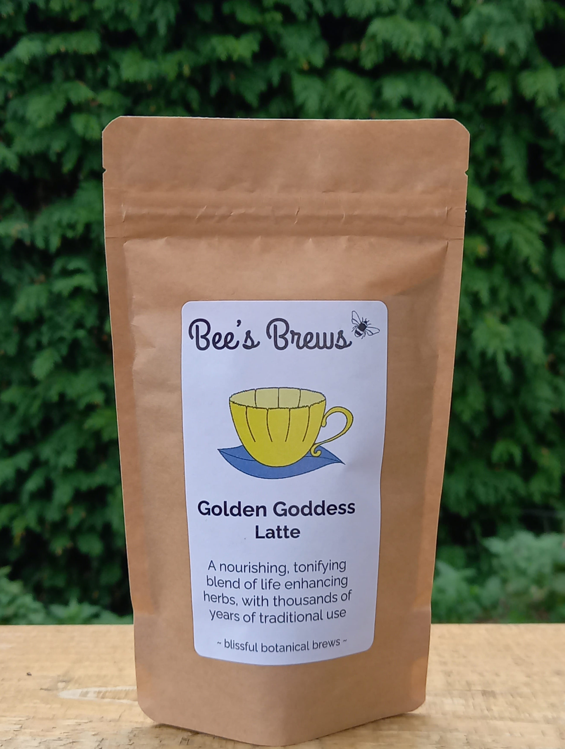 Golden Goddess Latte - Herbs By Bee